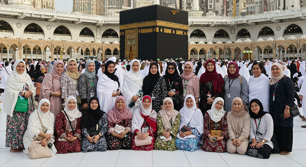 Women Umrah Group from USA – Safe & Spiritual Packages